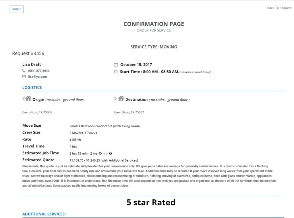 How does a Request Form Look Like? (Training 4) – MoveBoard Documentation